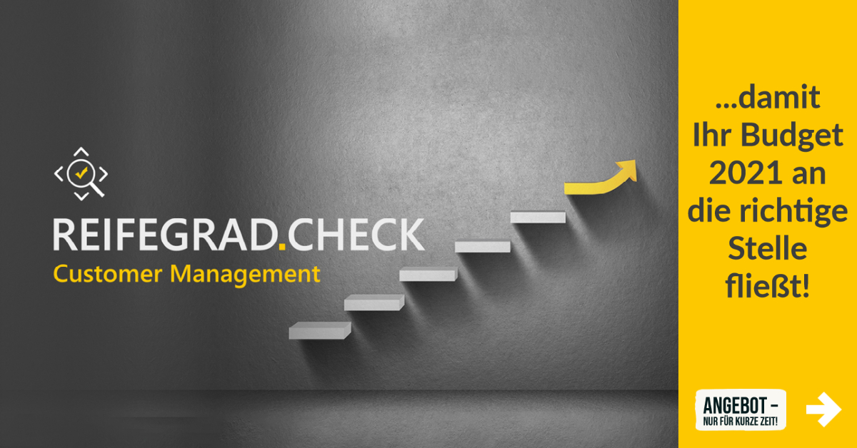 Maturity.Check - Customer Management in the crisis